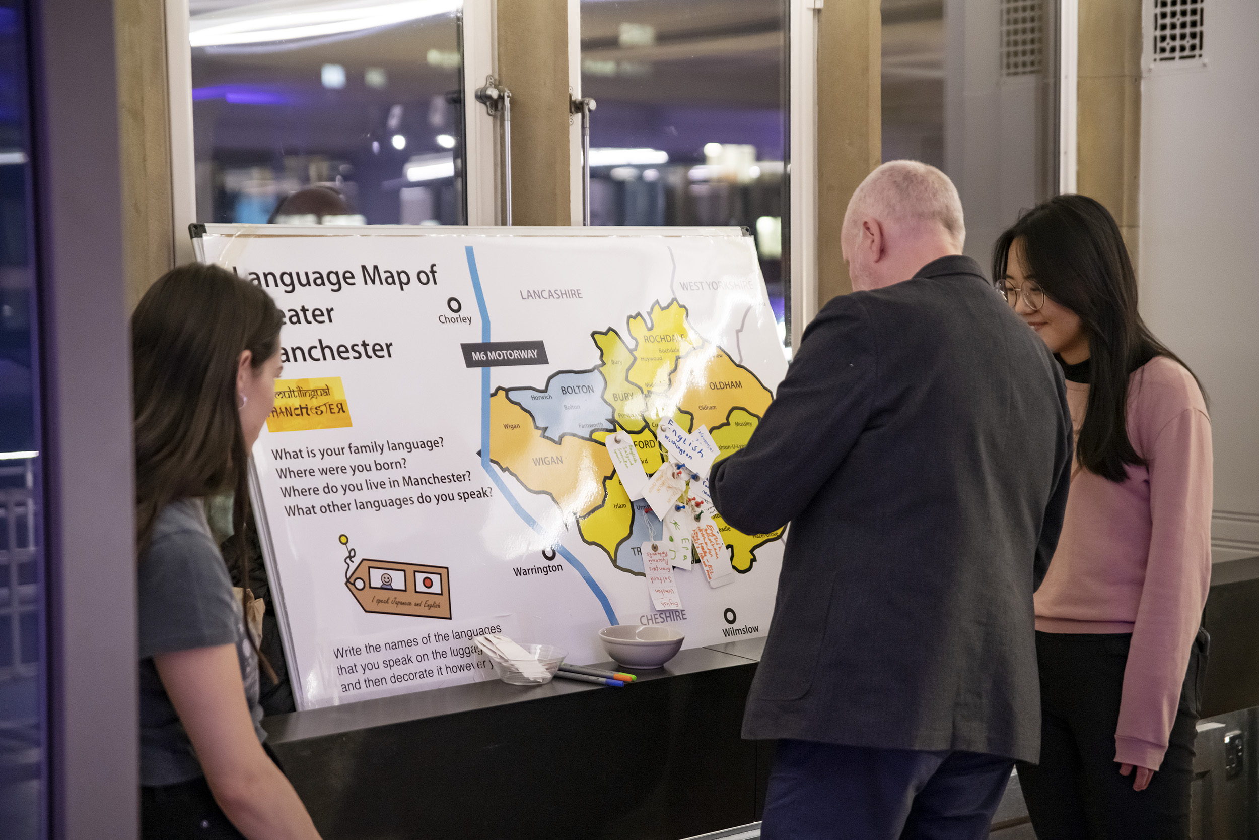 The Multilingual Map - Manchester City of Literature