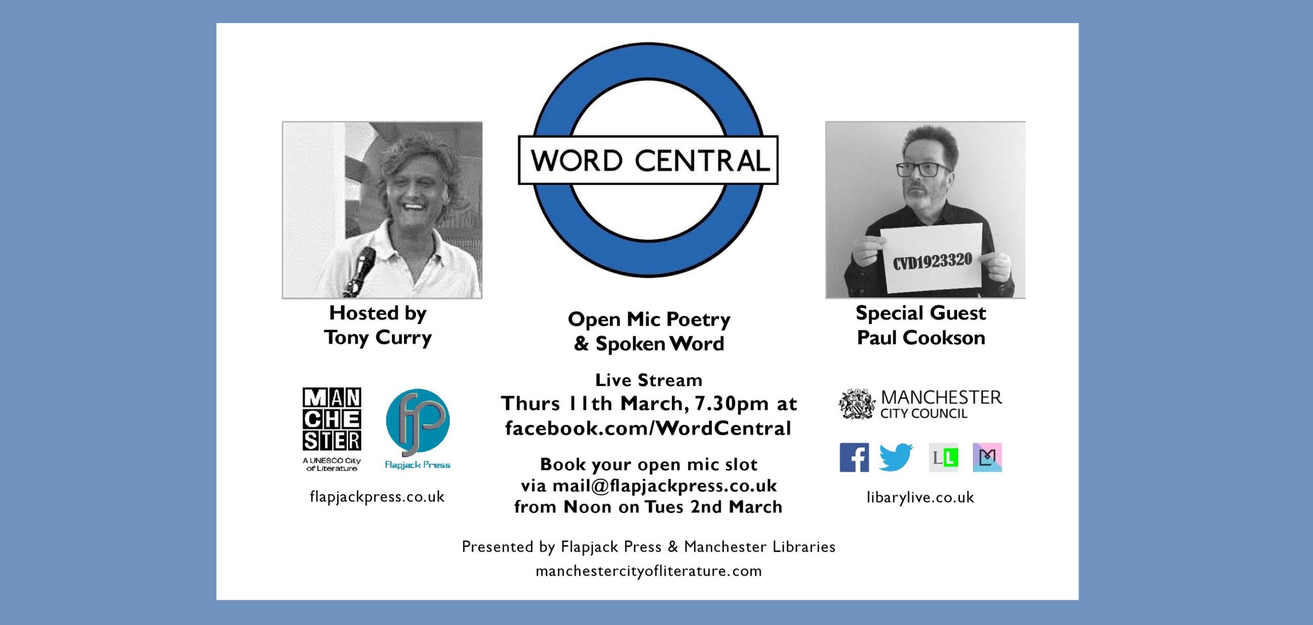 Word Central with special guest Paul Cookson - Manchester City of ...