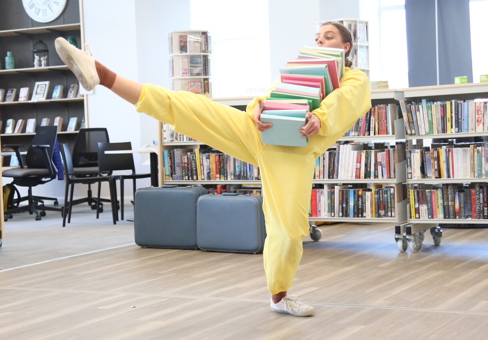 Hawk Dance Theatre: Getting from A to B at Prestwich Library ...
