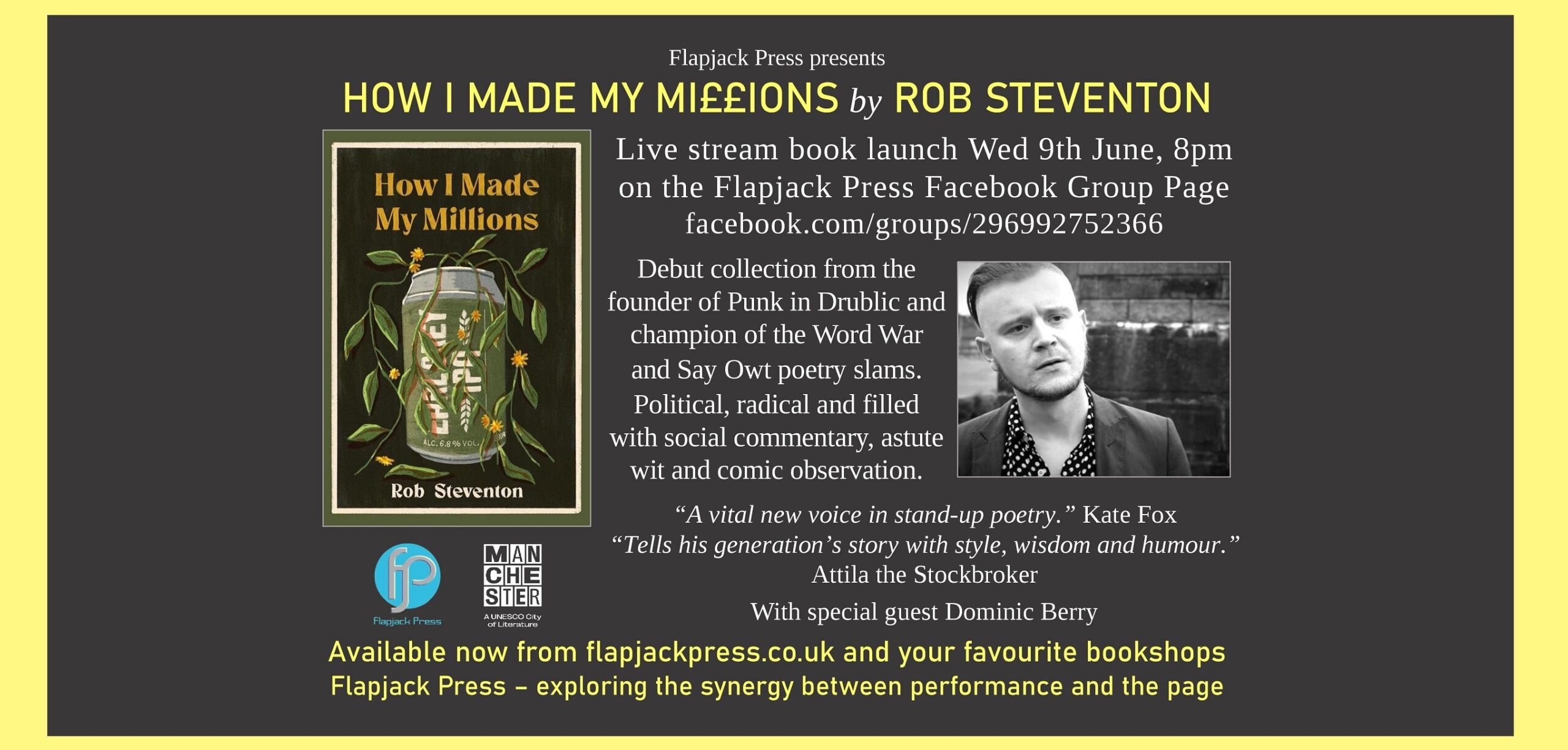 Book Launch: How I Made My Millions by Rob Steventon - Manchester City ...