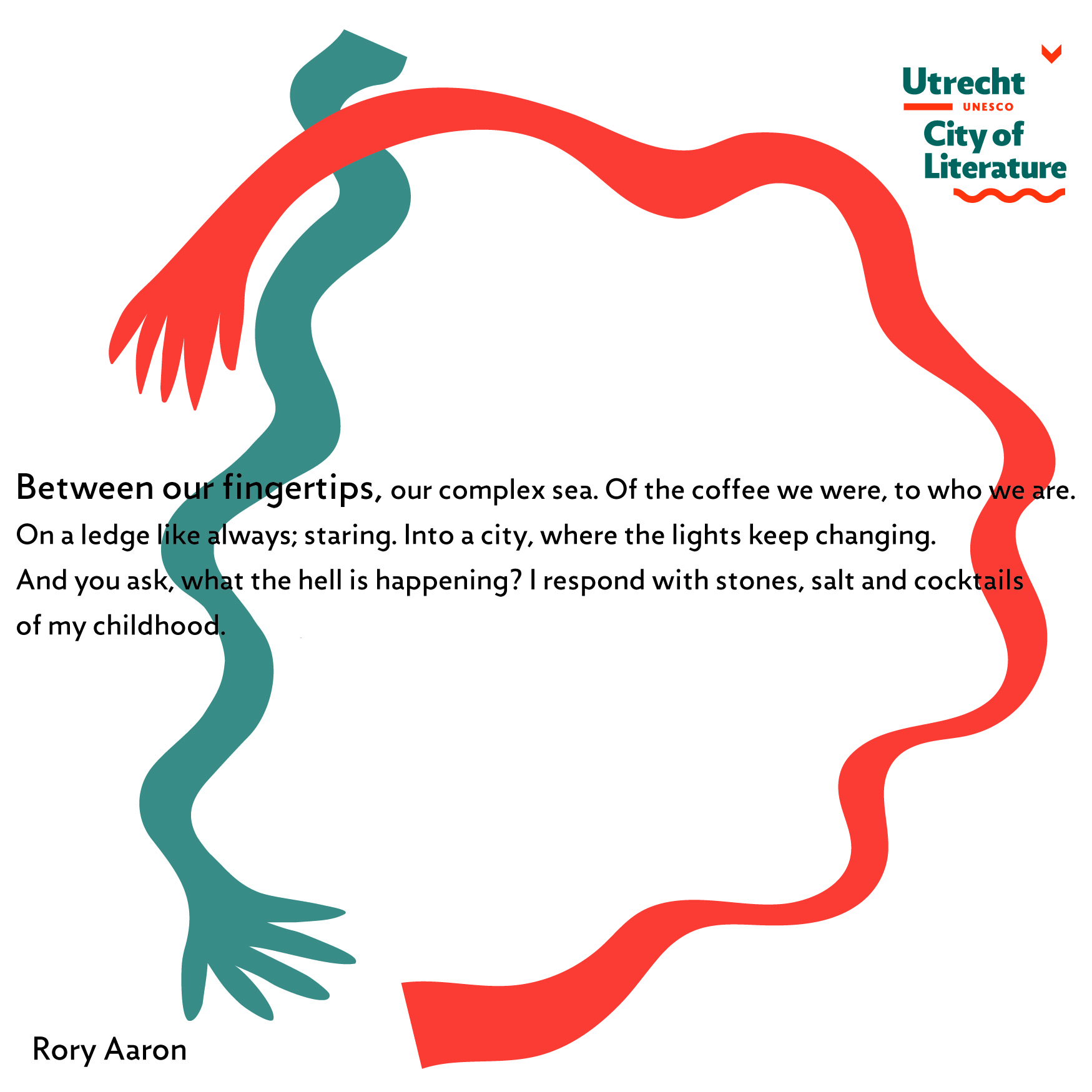 Manchester writer Rory Aaron part of Utrecht's International Chain Poem ...