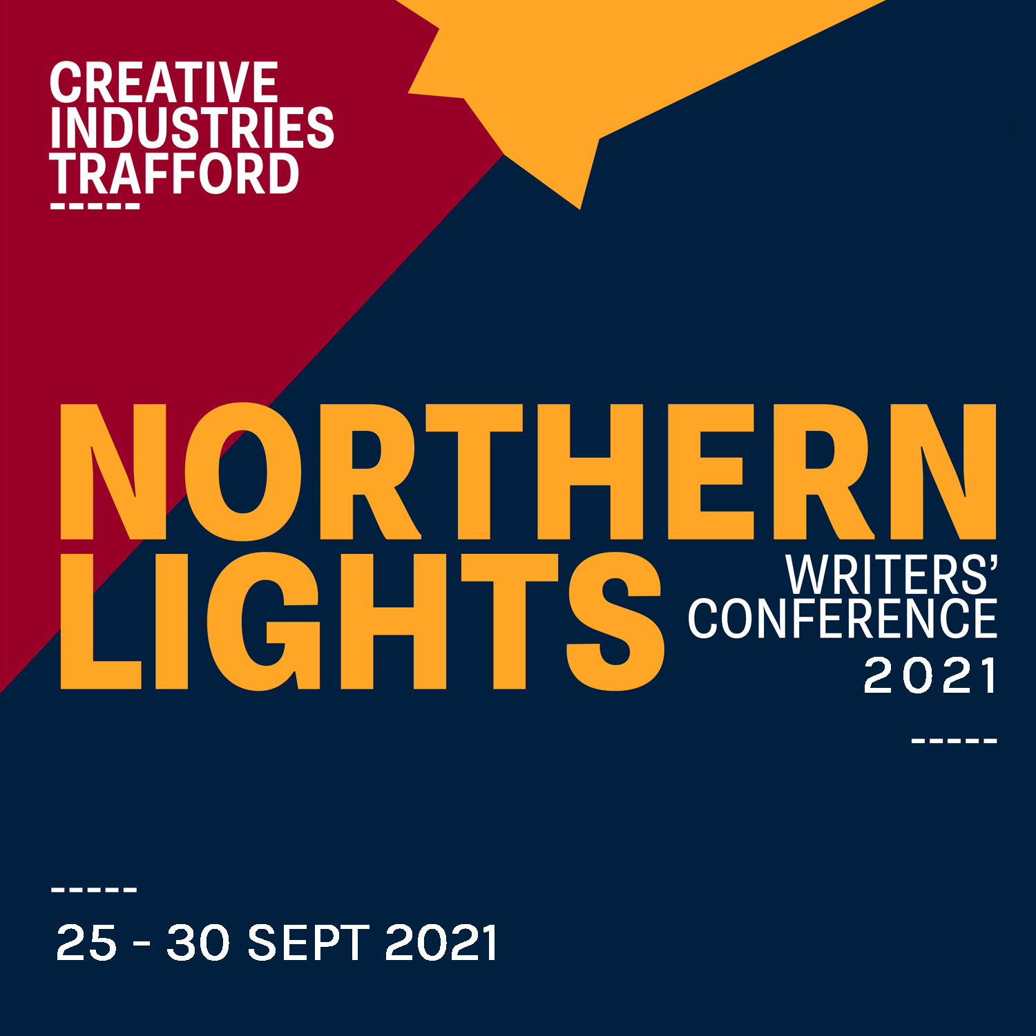 Northern Lights Writers' Conference 2021 - Manchester City of Literature