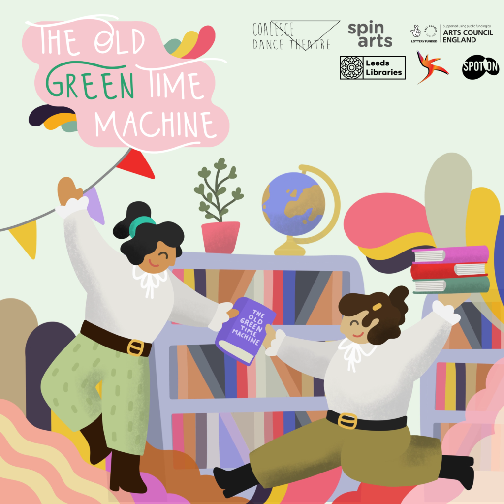 The Old Green Time Machine at Urmston Library - Manchester City of ...