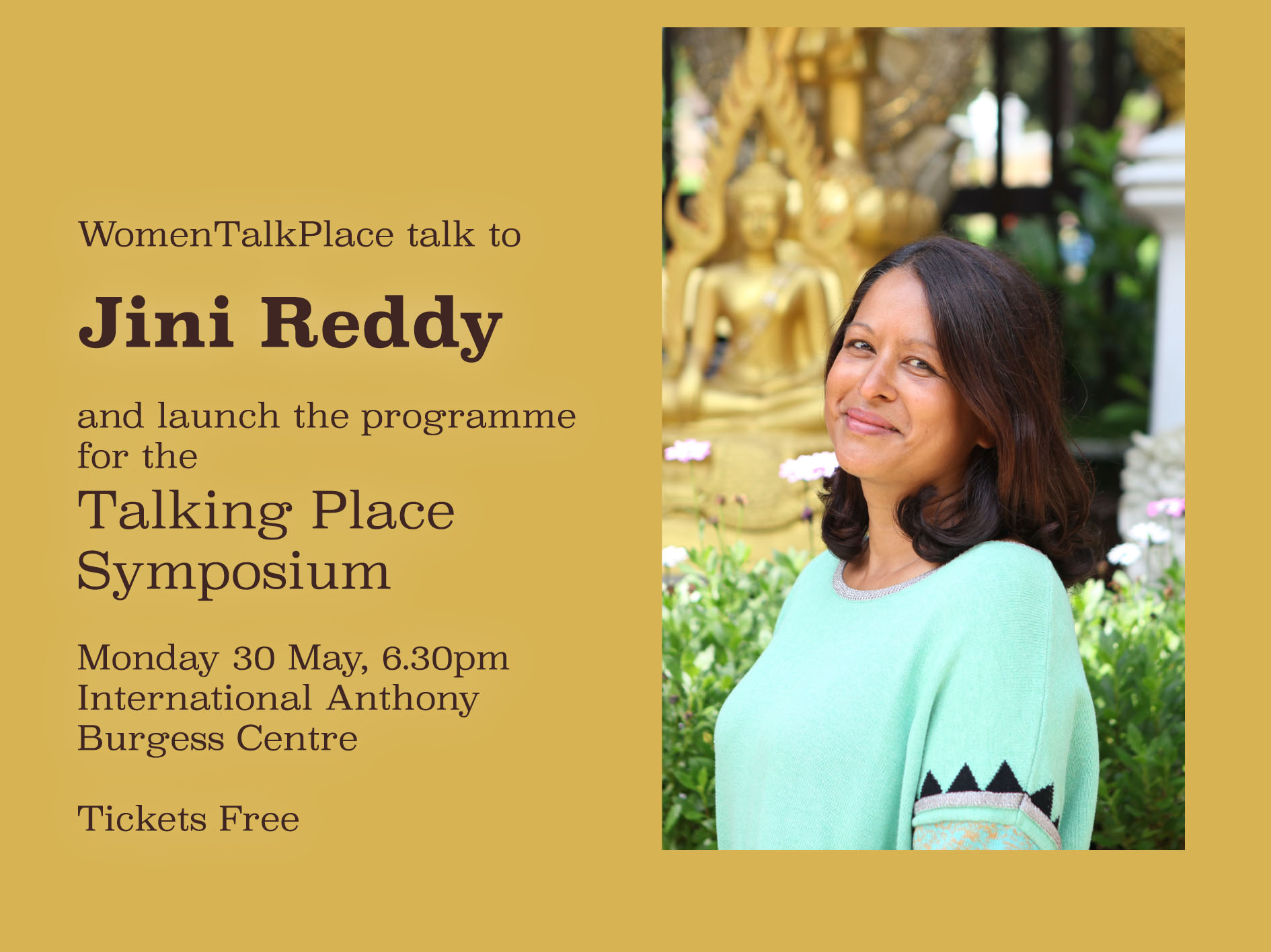 Talking Place with Jini Reddy - Manchester City of Literature