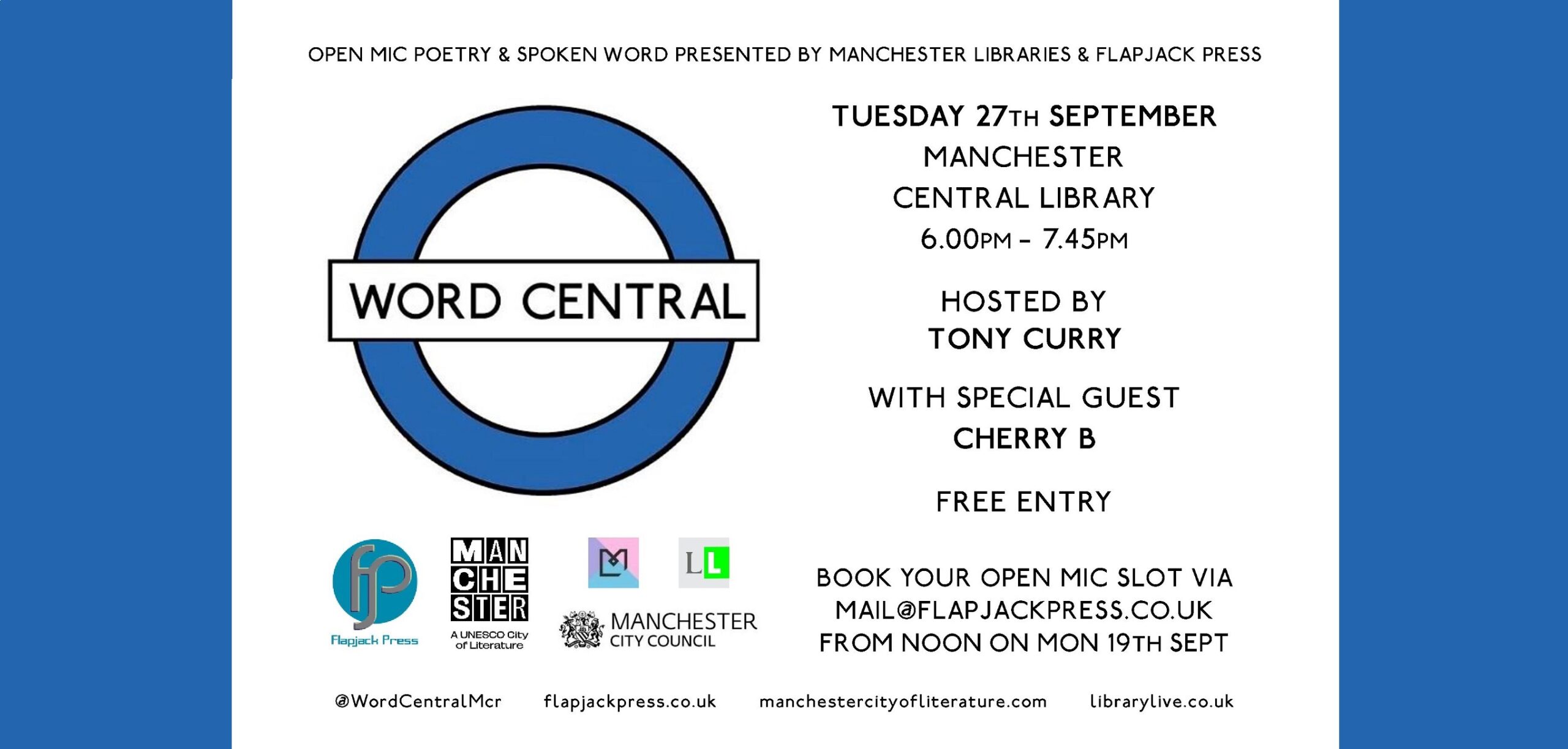 Word Central - Manchester City of Literature