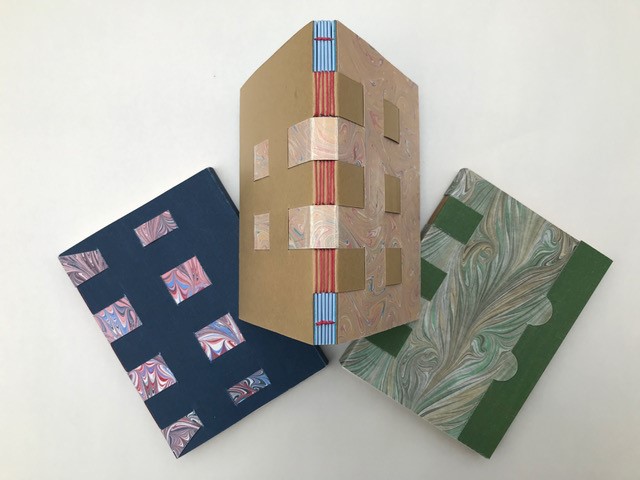 Bookbinding: A crossed structure notebook - Manchester City of Literature