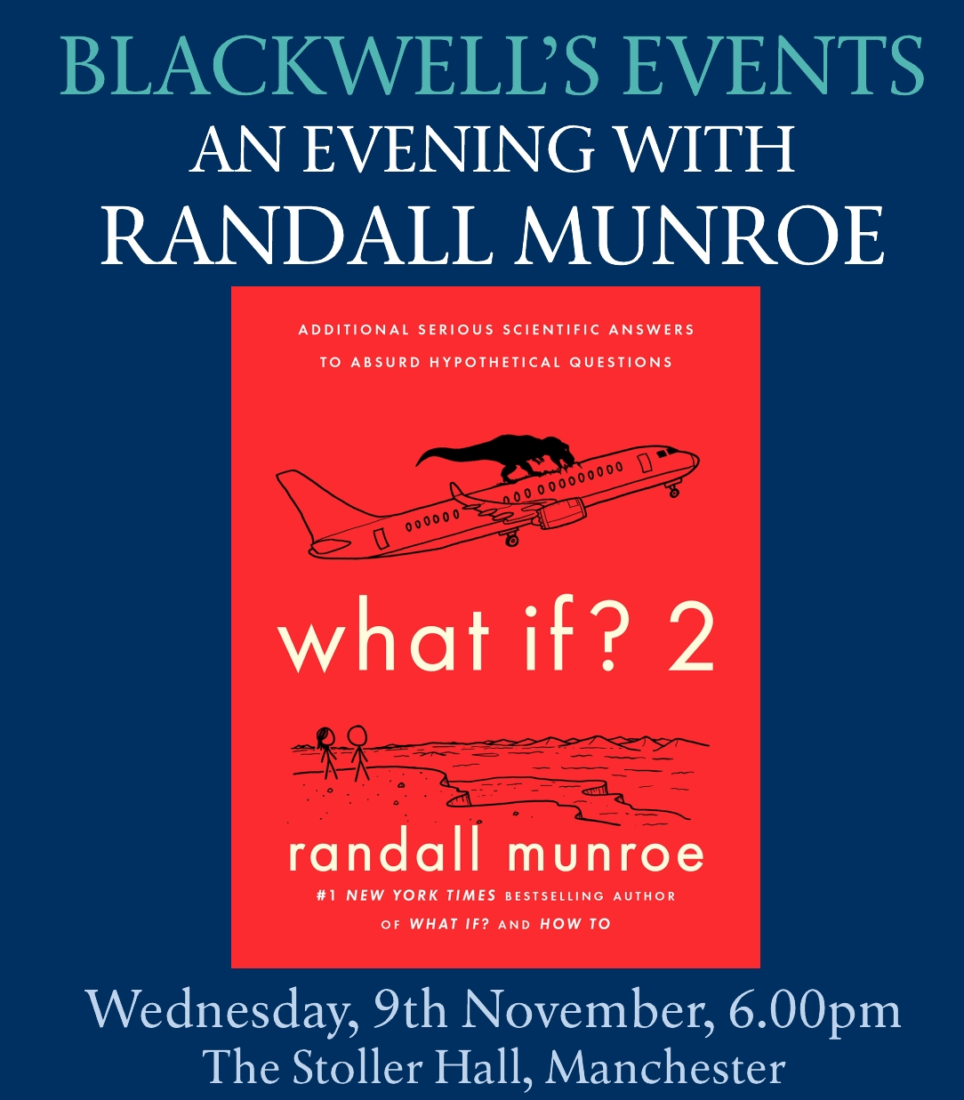 WHAT IF? 2 - An Evening with Randall Munroe - Manchester City of Literature