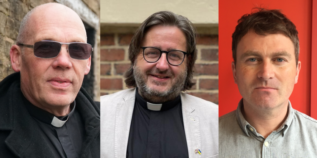 In Conversation with Bishop Mick Fleming, Father Alex Frost and Ed ...