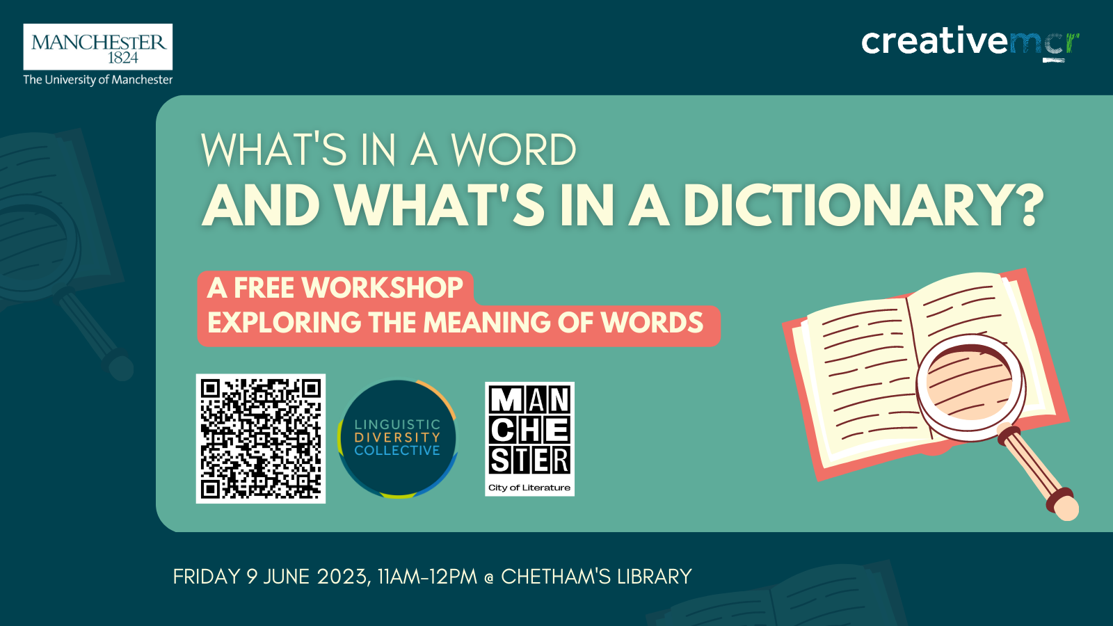 What's In A Word - Manchester City of Literature