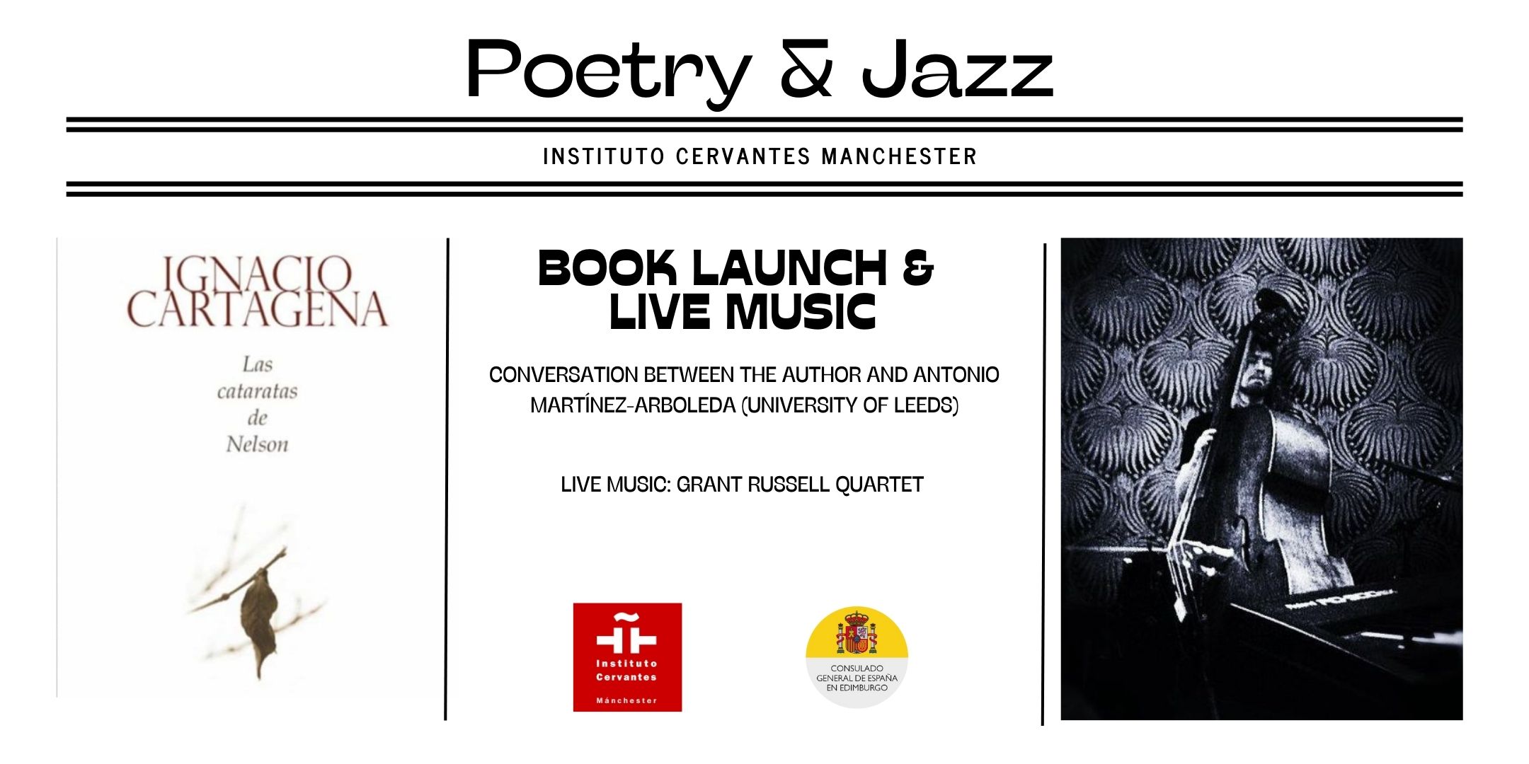 Poetry & Jazz: 'Las cataratas de Nelson' by Ignacio Cartagena ...