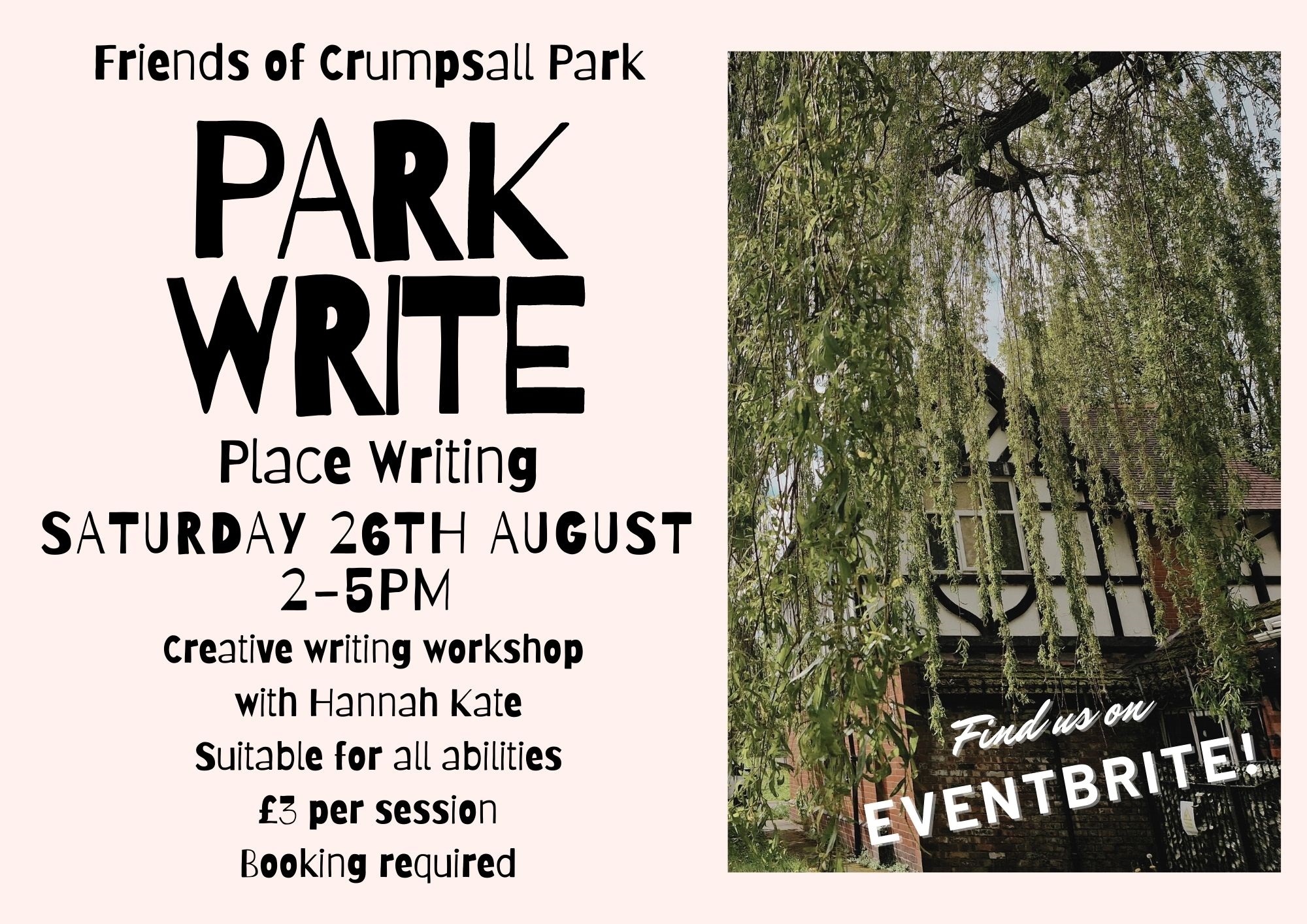 Park Write - Place Writing - Manchester City of Literature