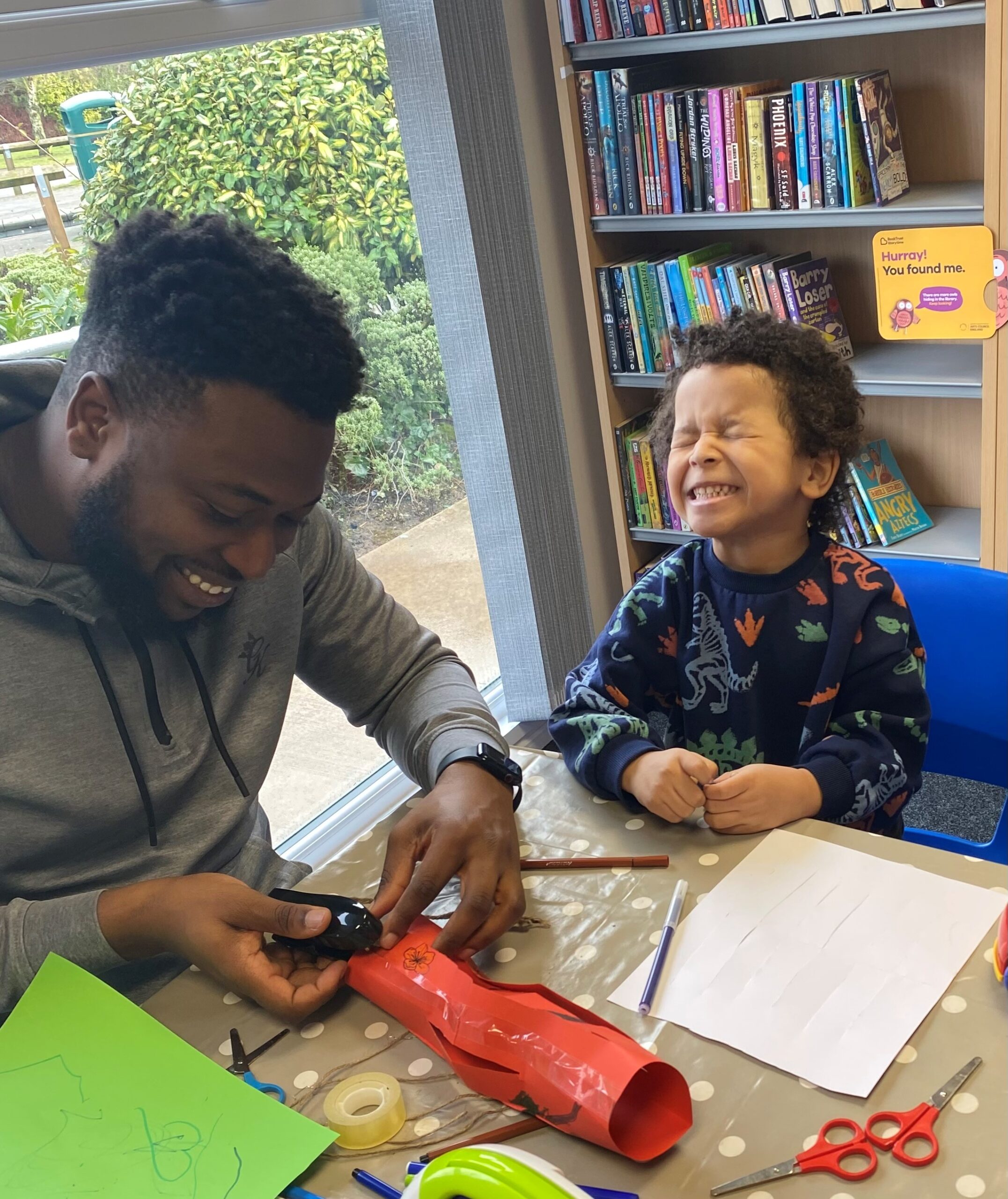 Dads and Diddies at Lamberhead Green library - Manchester City of ...