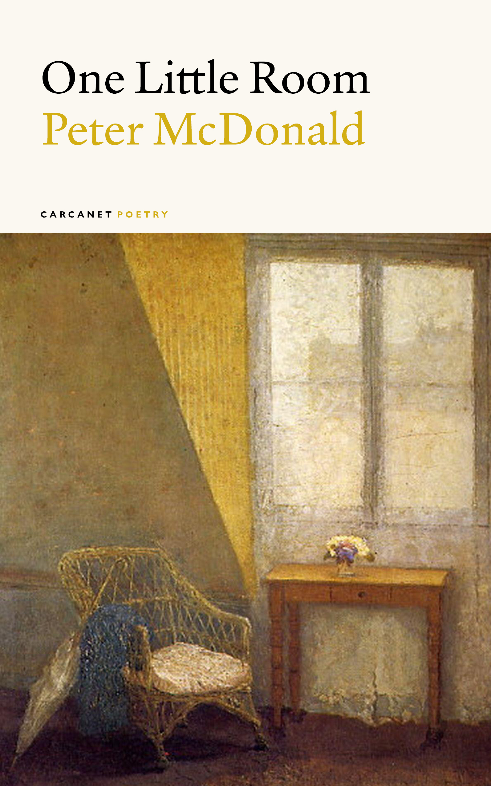 One Little Room by Peter McDonald: Carcanet Online Book Launch ...