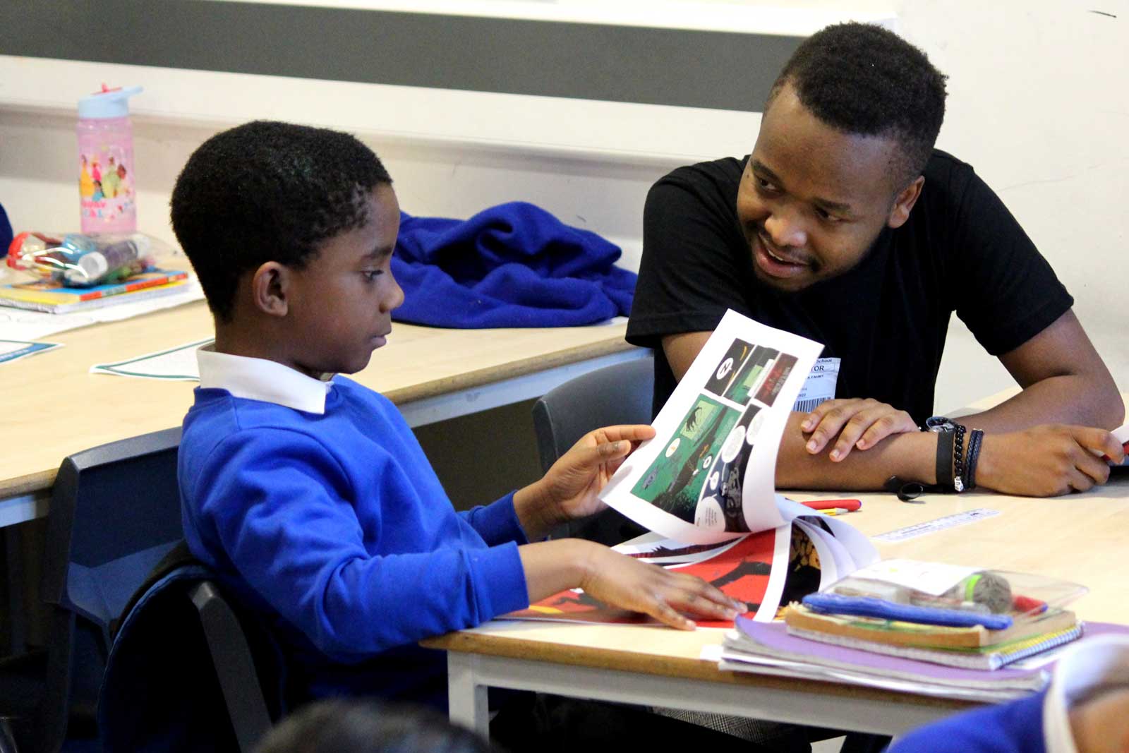 Promoting comics as a valuable literacy tool - Manchester City of ...