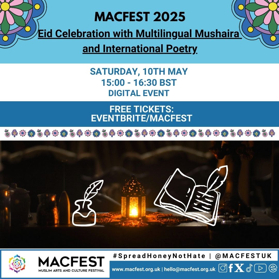 MACFEST 25: Eid Celebration with Multilingual Mushaira and ...