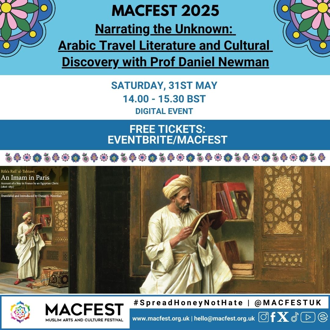 MACFEST 25: Narrating the Unknown: Arabic Travel Literature and ...