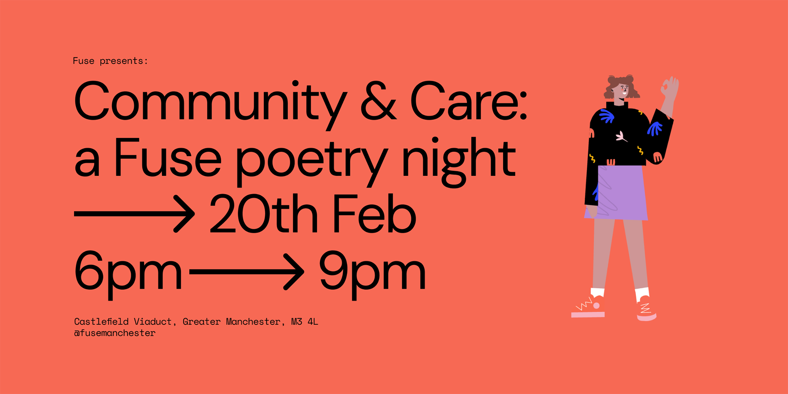 IMLD 25: Community & Care: a Fuse poetry night - Manchester City of ...
