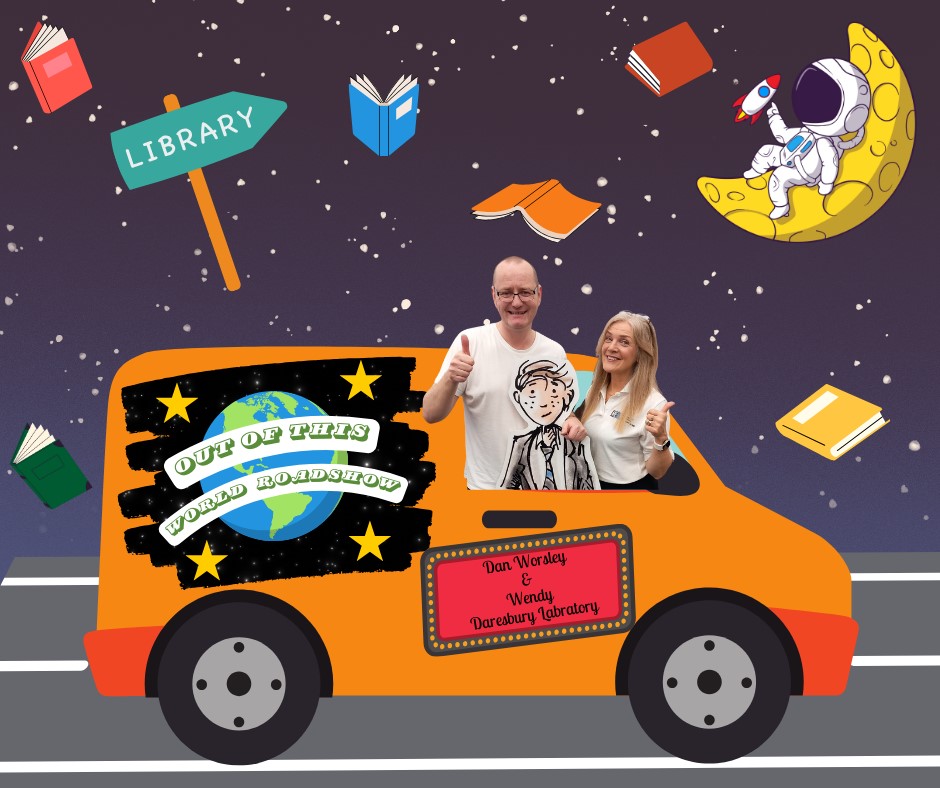 Out of This World! at Farnworth Library - Manchester City of Literature