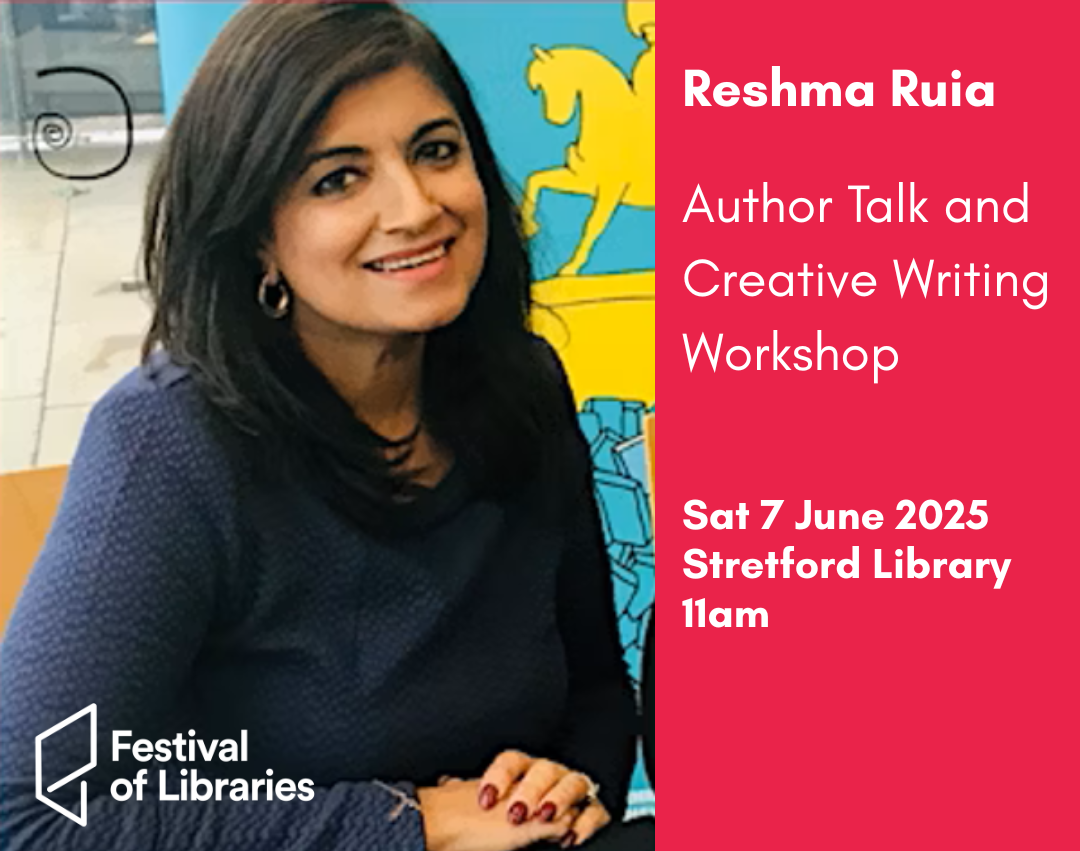 Author Talk and Creative Writing Workshop with Reshma Ruia - Manchester ...