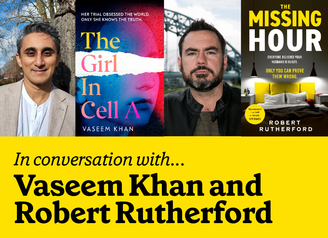 In conversation with... Vaseem Khan and Robert Rutherford - Manchester City of Literature