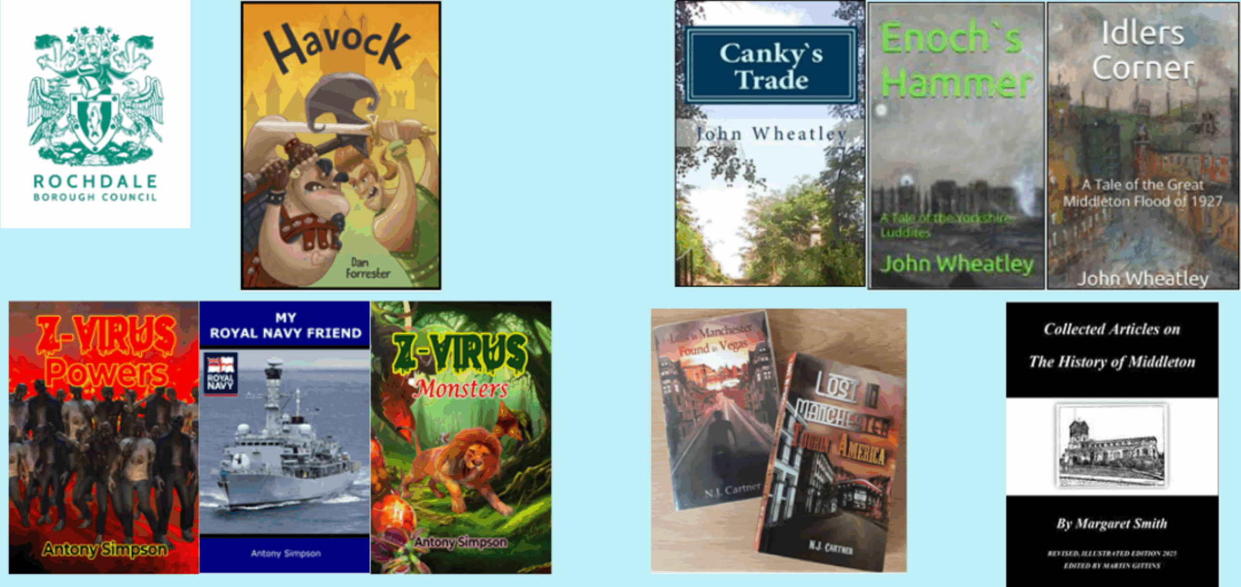 Local Author Day at Middleton Library - Manchester City of Literature