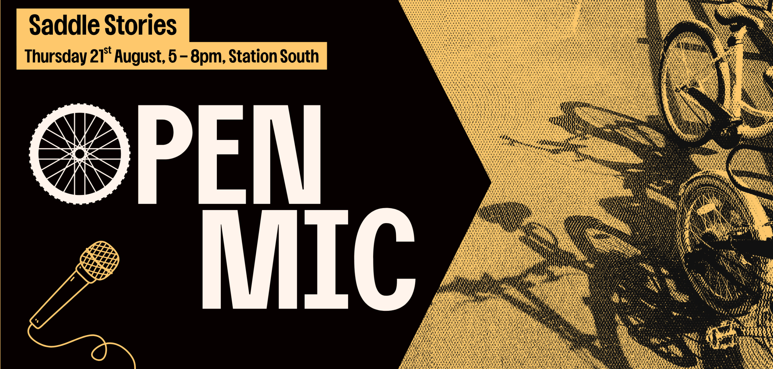 Saddle Stories: Open Mic - Manchester City of Literature