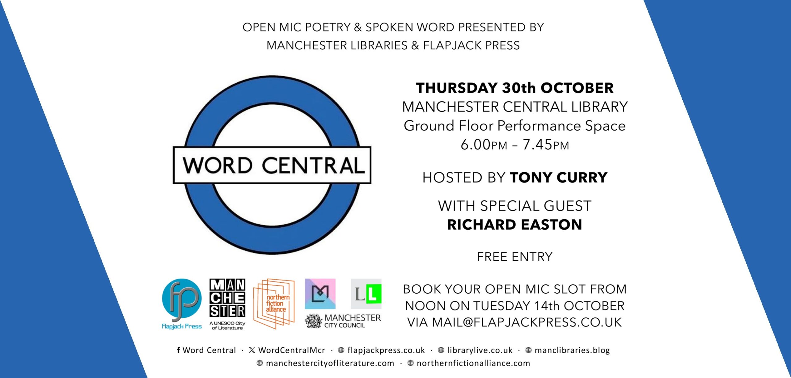 Word Central - Manchester City of Literature