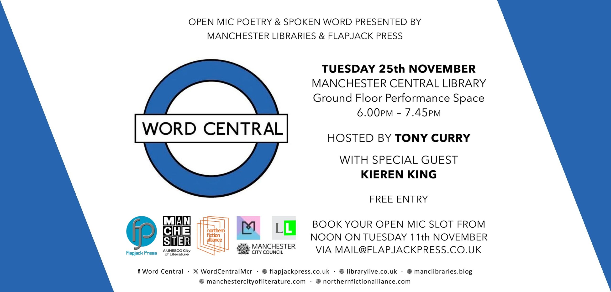 Word Central - Manchester City of Literature